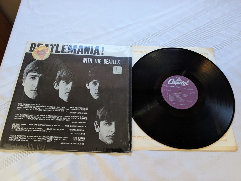 Beatles Beatlemania Vinyl LP Capitol Purple label ST 6051 EX+ | eBay