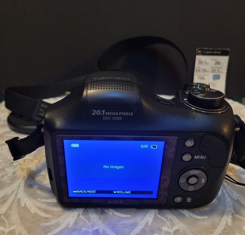 Sony Cyber-Shot DSC-H200 20.1MP 26x Zoom Bridge Digital Camera | eBay