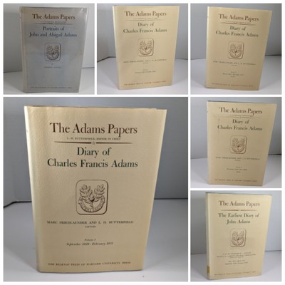 The Adams Papers/ Diary and Autobiography of John Adams. 6 Vol | eBay