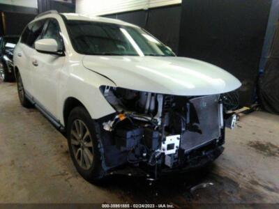 14 15 NISSAN PATHFINDER REAR DOOR w/ Chrome Lower Moulding Left Driver ...