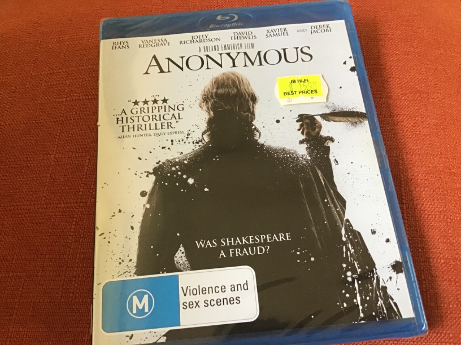Anonymous Blu-ray 2012 New Sealed Region B Free Post 9317731088551 | eBay