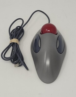 Logitech Optical Trackman Marble USB Mouse Silver Ergonomic T-BC21 ...