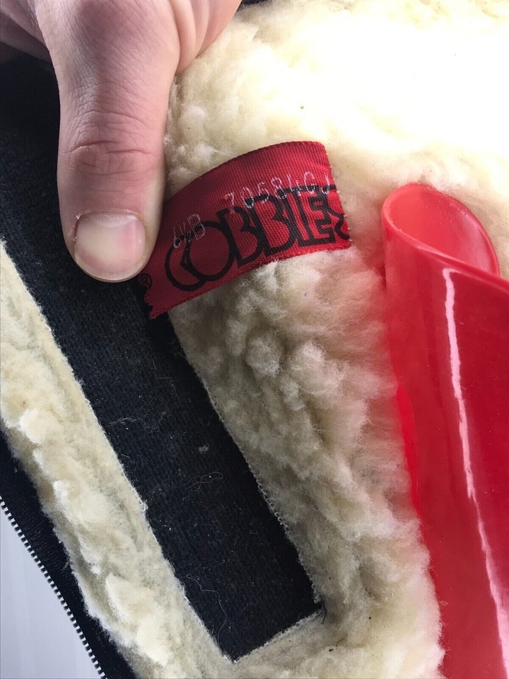 Vintage 1970s Cobbies Black Leather Block Heel Zipper Knee High Boots 6 ...