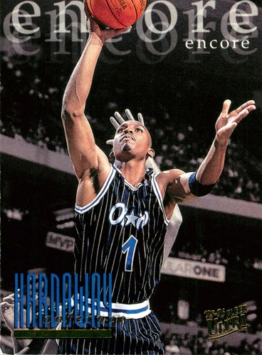 1995 ORLANDO MAGIC NBA Card ANFERNEE HARDAWAY Fleer Ultra Encore | eBay