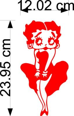 BETTY BOOP, Vinyl Decal Sticker 9 Different colours available | eBay ...