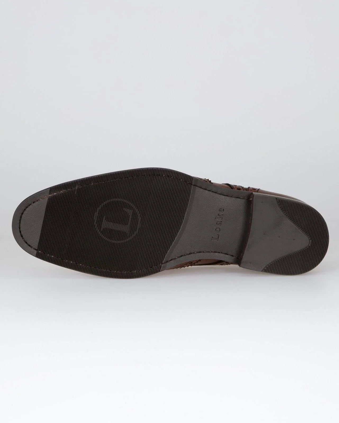 Loake Design Kerridge Oxford Brogue - Cedar | eBay UK