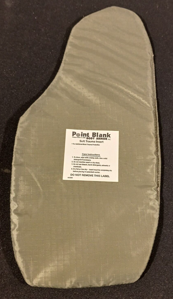 POINT BLANK SOFT TRAUMA INSERT | eBay