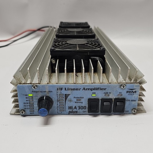 RM Italy HF Linear Amplifier HLA 300 PLUS HAM Radio UNTESTED AS IS ...