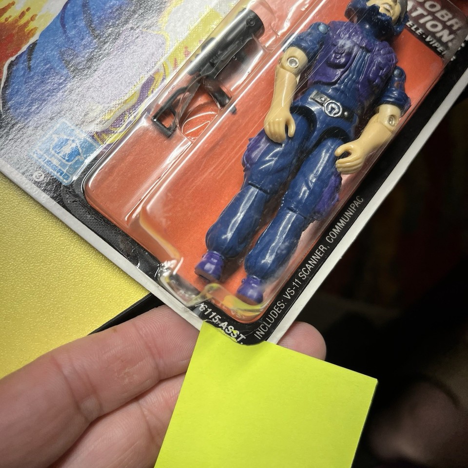 Vtg ARAJ GI Joe Cobra TELE-VIPER 1985 MOC MOSC Figure Free S&H | eBay