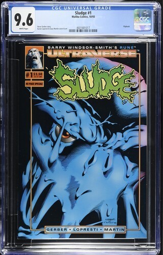 Sludge #1 (Aircel Comics 10/93), Flipbook, CGC 9.6 Near Mint Plus | eBay