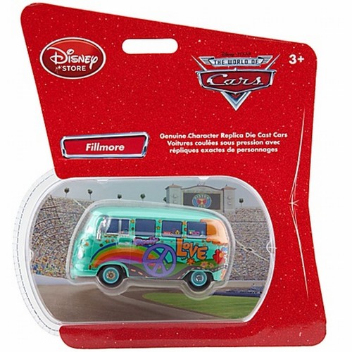 Disney Pixar Cars Disney Store Exclusive Fillmore 1:43 Bubble package ...
