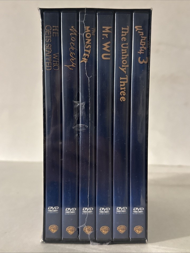 Lon Chaney Warner Archives Classic Collection DVD Sealed Six Classics ...