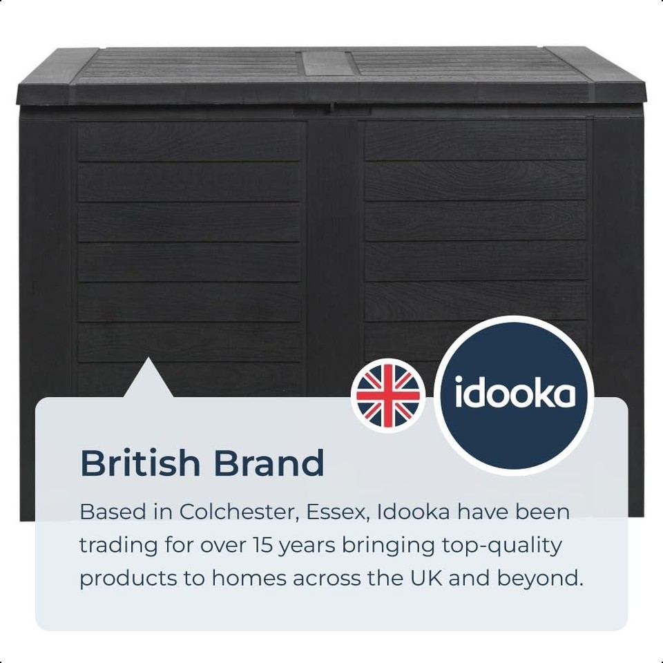 Small Outdoor Parcel Delivery Box Waterproof Plastic Garden Storage ...