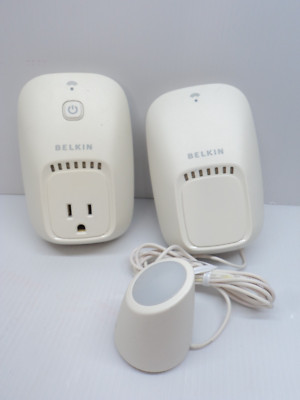 Belkin WeMo Home Automation Motion Sensor F7C028 & Smart Switch F7C027 ...
