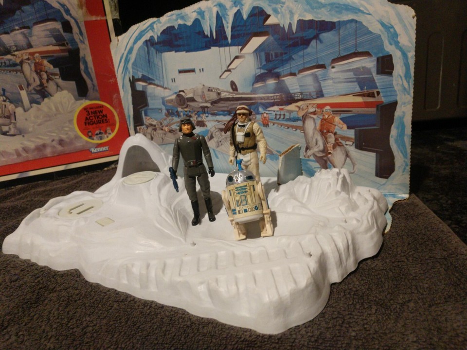 Vintage star wars REBEL COMMAND CENTER ADVENTURE SET COMPLETE W BOX ...