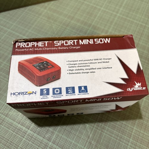 Dynamite Prophet Sport Mini 50 Watt LiPo LiFe LiHV NiMH Battery Charger ...