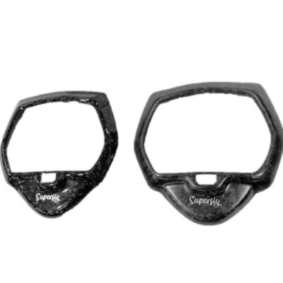 Superfly Forged Carbon for Meter Cover (Carbon Gloss) fits for Yamaha ...