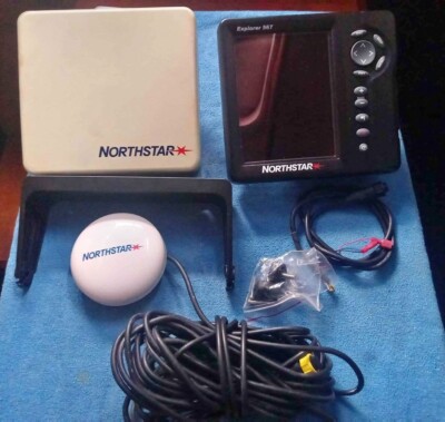 NORTHSTAR EXPLORER 567 Marine Chartplotter Fish NAVMAN C-MAP Max Cover ...