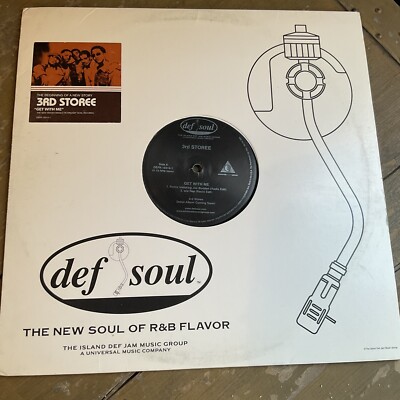 3RD STOREE/GET WITH ME DEF SOUL /EX/EX Poly Album Sleeve | eBay