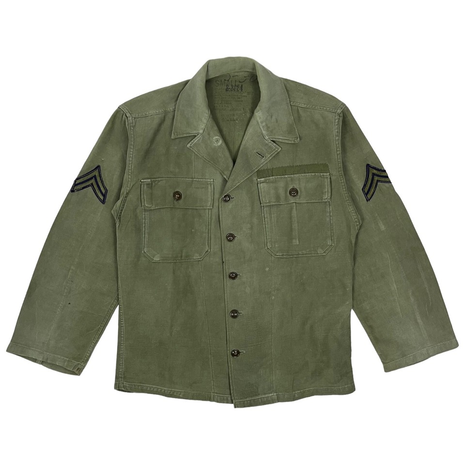 Vintage 1947 US Army OG-107 Utility Jacket - Size M/L | eBay