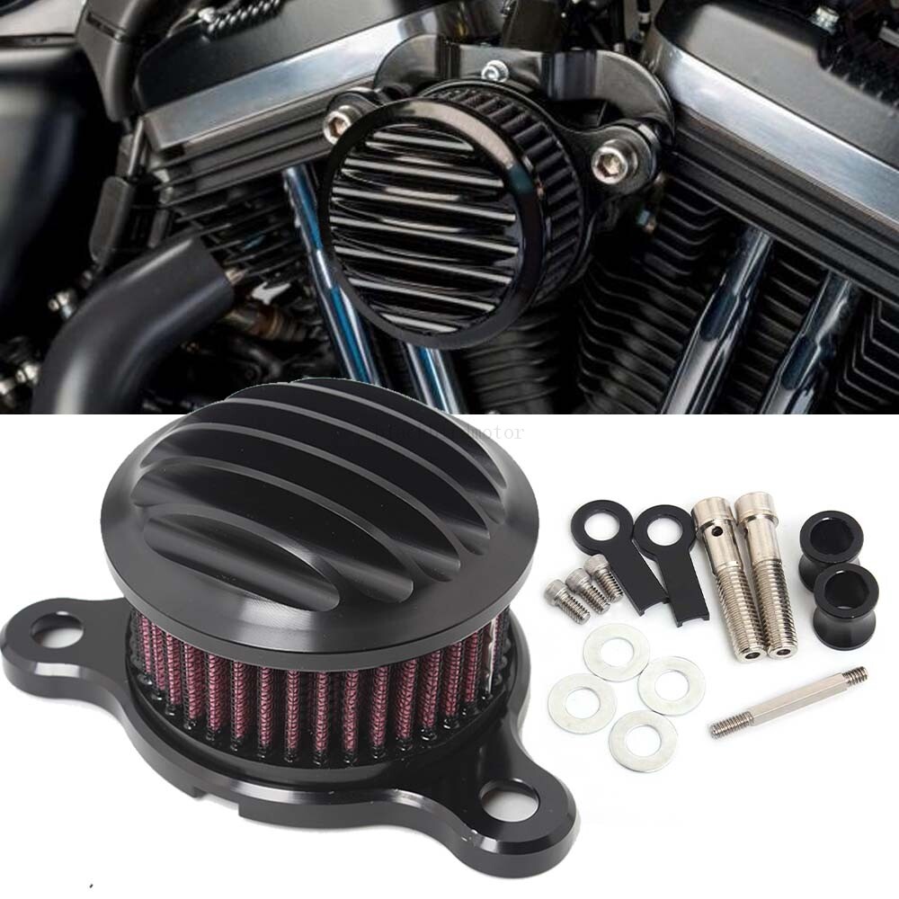 Air Cleaner Intake Filter System Kit For Harley Sportster XL883 1200 48 ...
