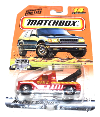 Matchbox 1999 Highway Haulers Red GMC Wrecker | eBay