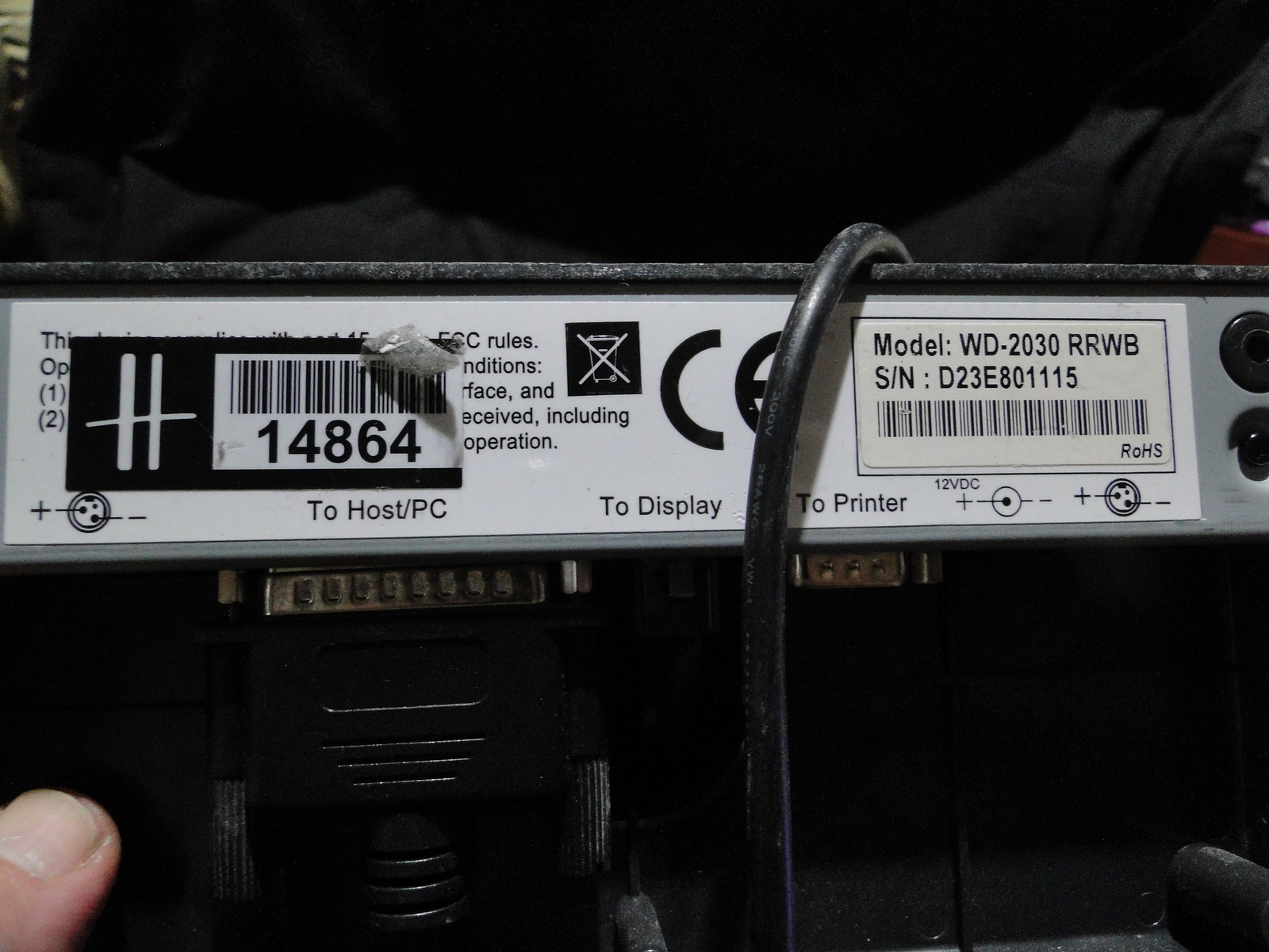 Cielo Serial VFD Customer Display Pole for EPOS | eBay UK