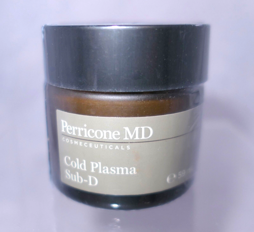PERRICONE MD Cold Plasma Sub-D Neck Cream 59 ML 2 FL OZ NEW Sealed ...