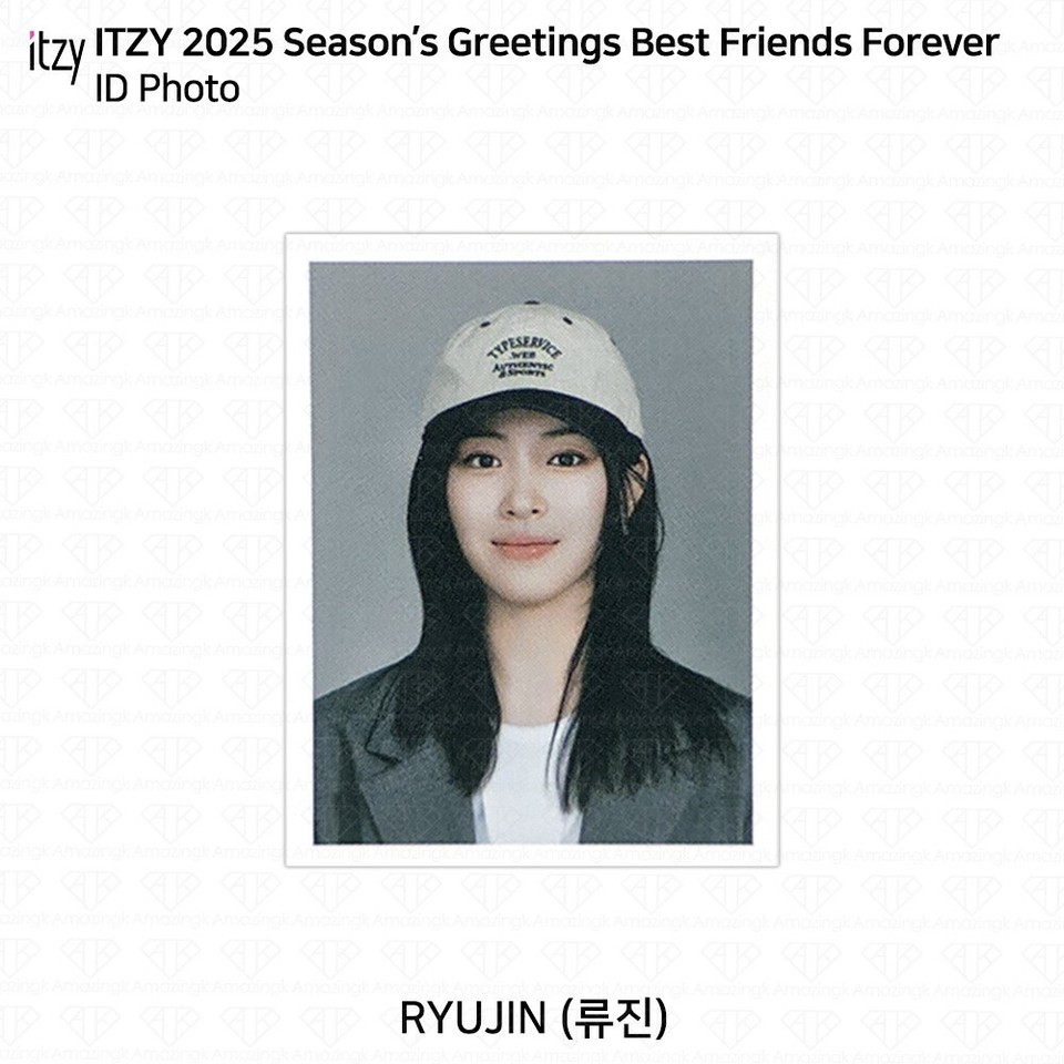 ITZY 2025 Season's Greetings Best Friends Forever Photocard ID Photo ...