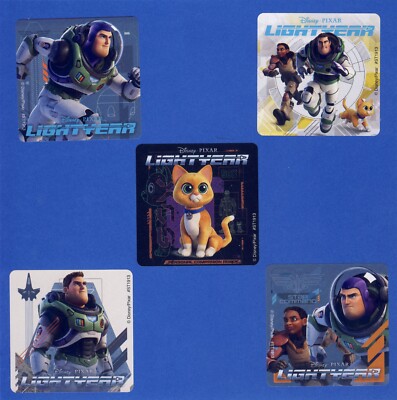 75 Lightyear Large Stickers - Party Favors - Disney Pixar - Buzz - Toy Story | eBay