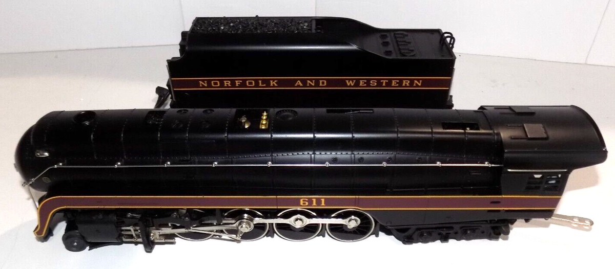 Mth Norfolk And Western 611 MTH Railking MT 1105 N&W J 611 Streamlined