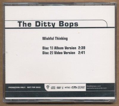 The Ditty Bops - Wishful Thinking RARE promo CD + DVD (SEALED) | eBay