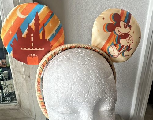 *NEW Disney Vacation Club Logo DVC Buffalo Check Bow Mickey Headband ...