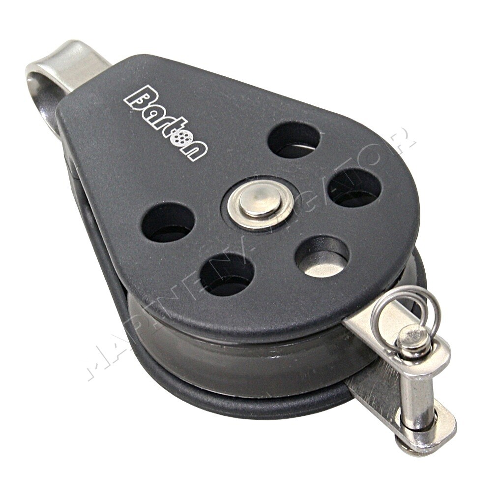 Sea instruments BARTON Performance single block size 2 eye-U bracket ...