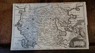 Pre-1900 - Copper-Plate Map