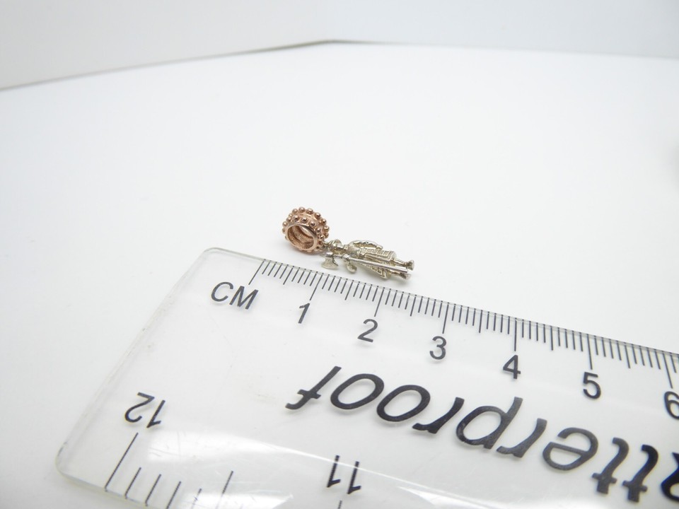 Clogau Welsh Gold Sterling Silver & 9ct Rose Gold London Beefeater ...