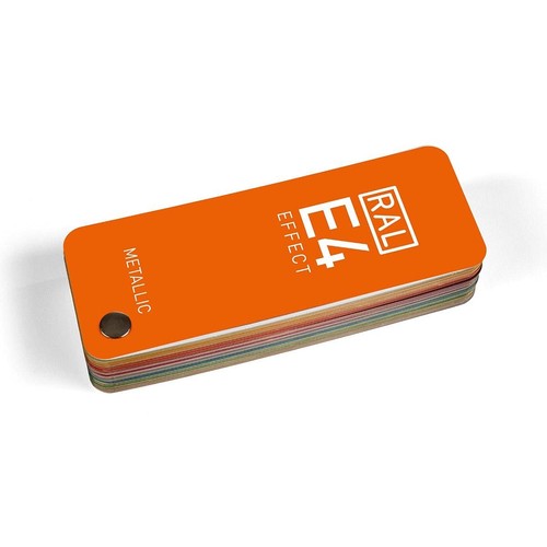 RAL E4 Color Chart 70 Metallic Colors Full Page Color Swatches High Gloss | eBay