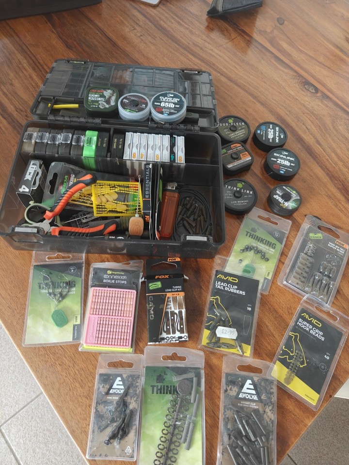 Korda Tackle Box Bundle, Esp,Thinking Tackle, Ridge Monkey , Fox ...