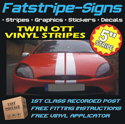 to fit FORD PUMA CAR VINYL GRAPHICS DECALS VIPER RACING ST STRIPES ...