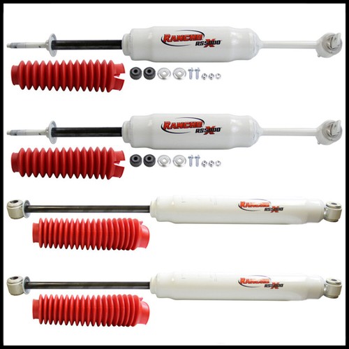 Rancho Front & Rear Set Suspension Gas Shocks fit 1998-2011 Ford Ranger ...