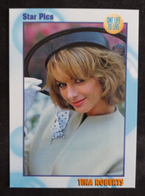 1991 All My Children ABC Soap Opera Star Pics Trading Card Tina Roberts ...