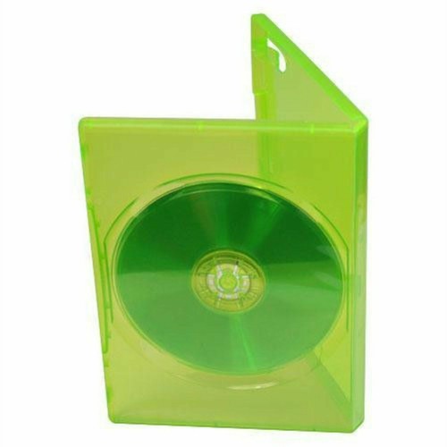 25 New Xbox 360 Replacement Game Cases Clear Green for microsoft XBOX ...
