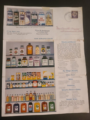 Vintage 1960 Rawleigh Product Line Catalog/Brochure/Pamphlet | eBay