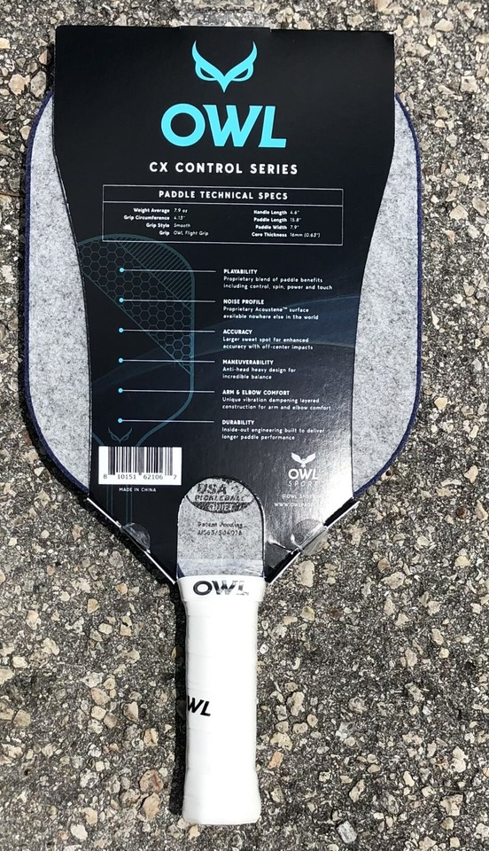 2024 Owl Cx Control Series Pickleball Paddle New In Original Packing | eBay