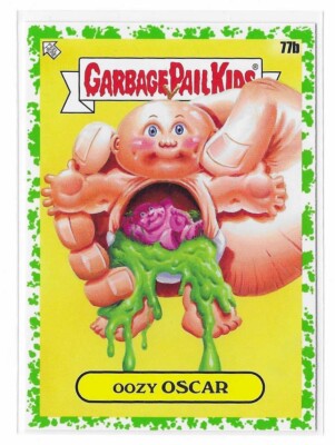 2024 Topps Garbage Pail Kids At Play GPK Green Puke Oozy Oscar 77b | eBay
