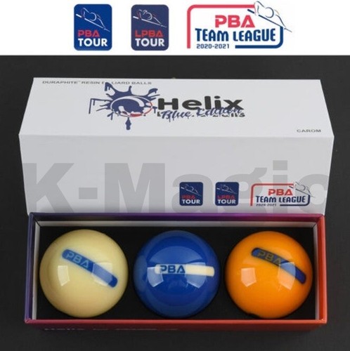 Helix Korea Pro PBA Exclusive Official Billiards Balls 3cushion Blue ...