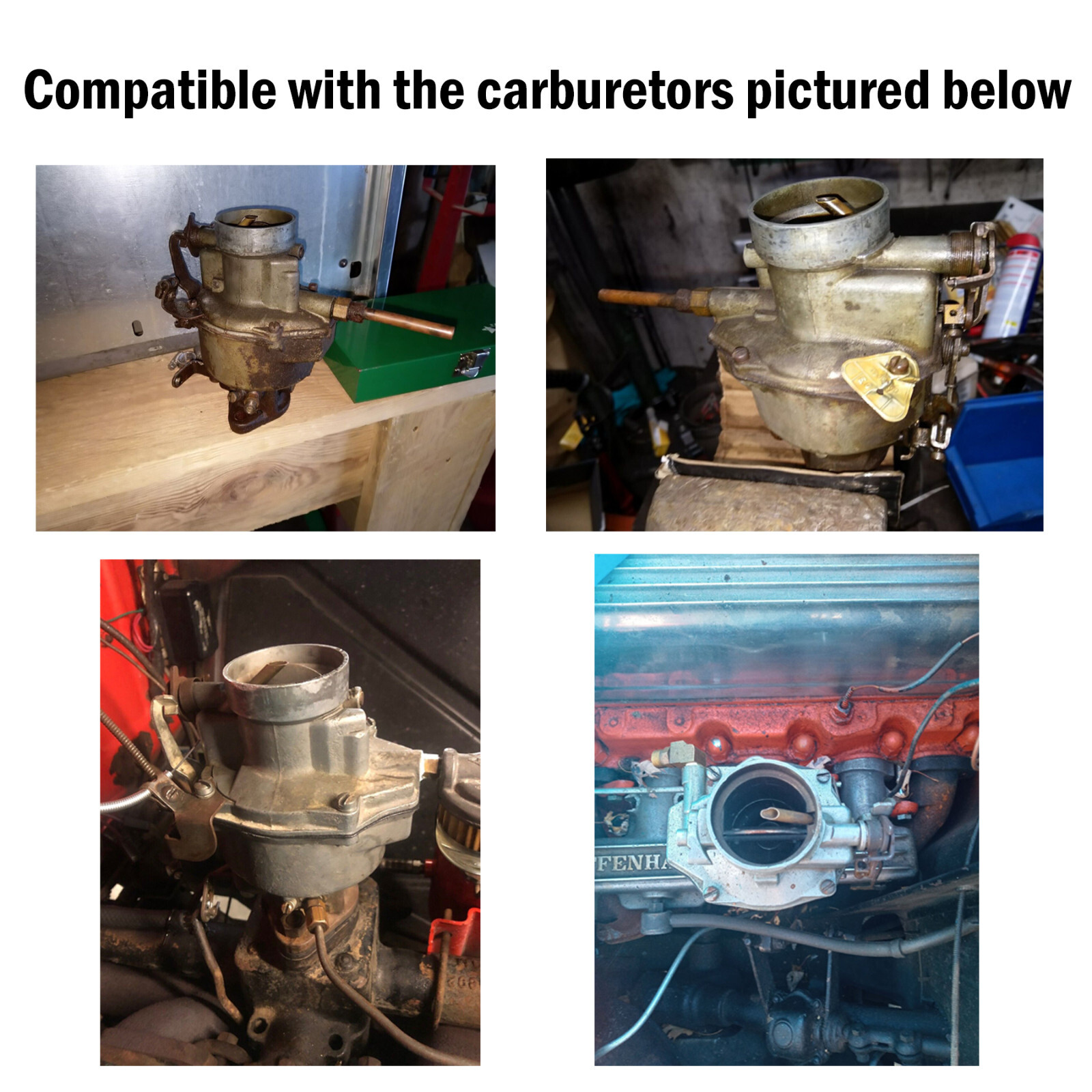 1950-1959 Chevy GMC 235 ci Engine Rochester B 1 bbl Carb 3.8L 235Cu. OE ...