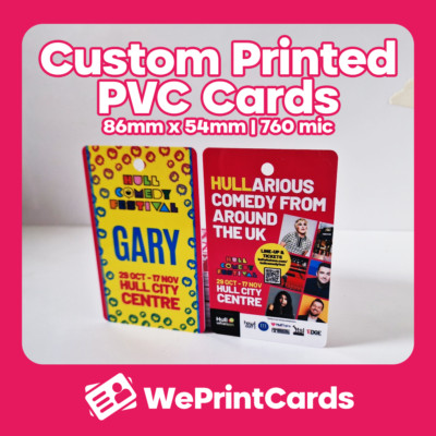 Custom Printed Plastic ID Loyalty Cards from £2.49 each (Cheapest Cards ...