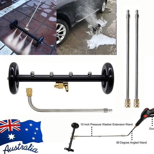 2in1 Pressure Washer Water Broom Undercarriage Cleaner Car Chassis ...