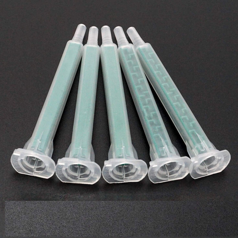 2K Static Mixer Epoxy Resin Mixing Tube Nozzles Syringe for 50/37ml AB ...